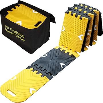 10-Foot Portable Speed Bump | Collapsible & Easy-Store Traffic Calmer ...